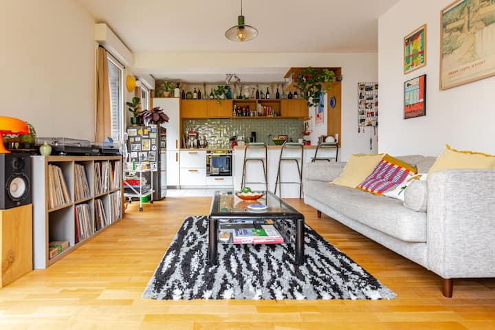 Appartement Vue Canal Ourcq Pantin Parc Villette - Pantin