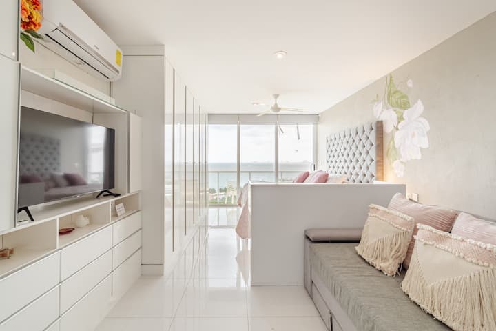 Lúa Estudio-beachfront Condo Wifi 350mbps - Cancún