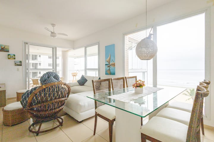 Apê Com Vista Especial Em Frente Ao Mar - Bertioga - Bertioga