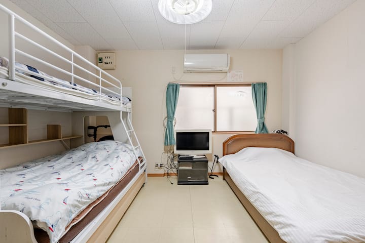 101留连之家，東京市川市便利经济型民宿、更适合家庭游！可预约配置婴儿床和老人推椅及有料停车场 - Tokyo