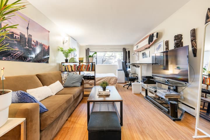 Quiet & Cozy Studio With Free Parking And A/c - Vancouver