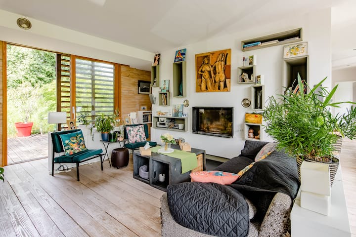 Beaujolais, Chambre Privative Maison Contemporaine - Villefranche-sur-Saône