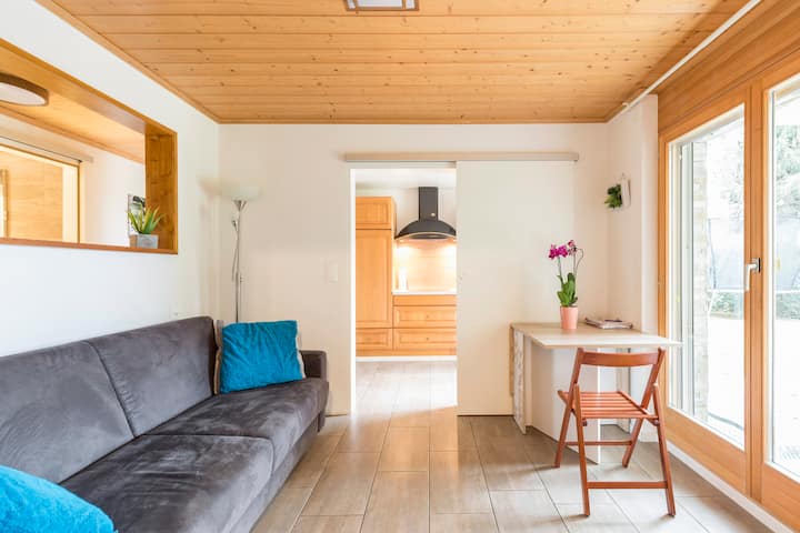 Crans Montana Joli Studio Et Très Bel Extérieur - Anzère