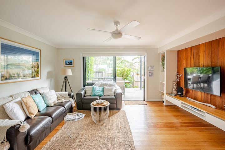 Family Beach Escape, Ride, Bbq + Garden Playground - Ulladulla