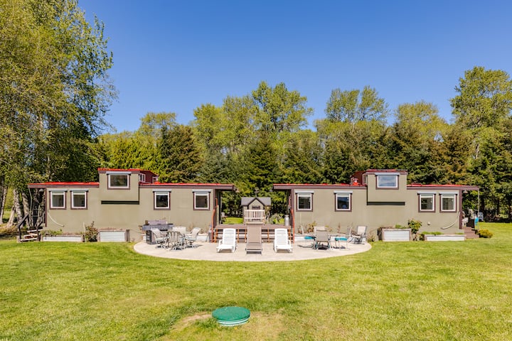 All Aboard Caboose X 2 - Sequim, WA