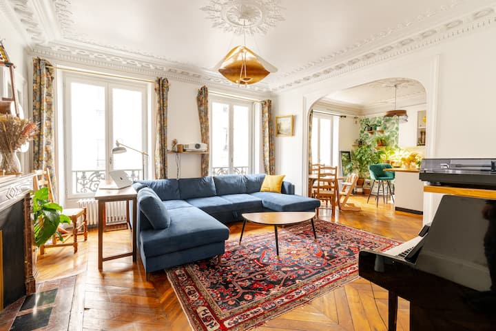 Luxueux Apt Parisien - 4 Pièces, 6p, 2 Ch - Paris