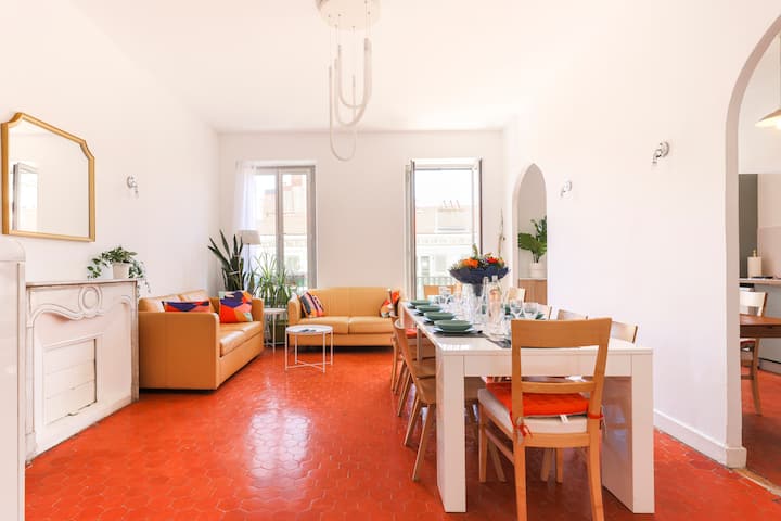 Appartement Familial - 4 Chambres - Hypercentre - Nice