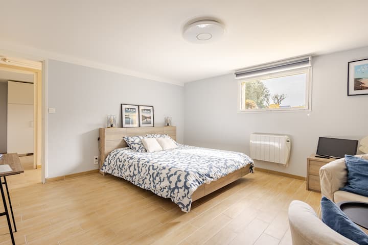 Le St Laurent, T1 35m² Cosy, à 700m De La Plage - ibis Styles Saint Brieuc Plerin