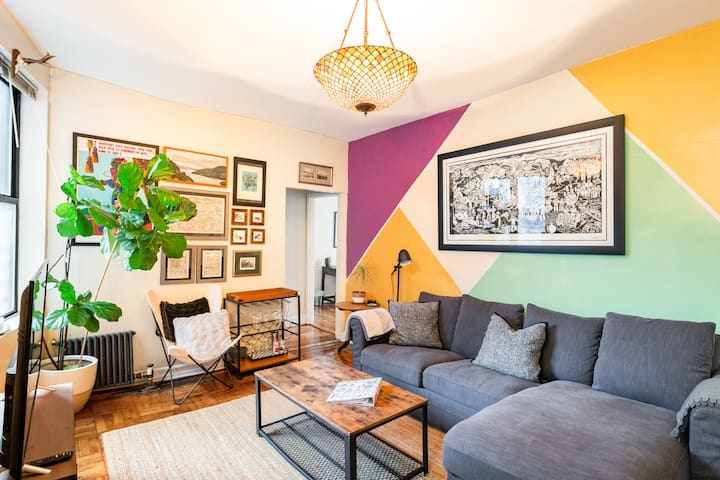 Bright Sugar Hill / Harlem 2 Bedroom Apt- King Bed - Nueva York