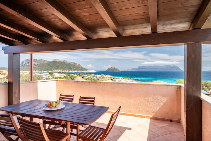 Villa Sea And Tavolara View Casa Caddinas Ginestra - Golfo Aranci