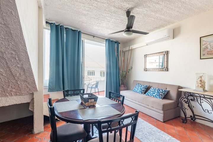 Encantador Departamento A Media Cuadra De La Playa - Puerto Vallarta