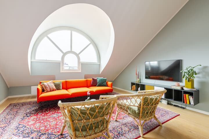 Down Town Penthouse. Private Rooftop Terrace. - 奧斯陸