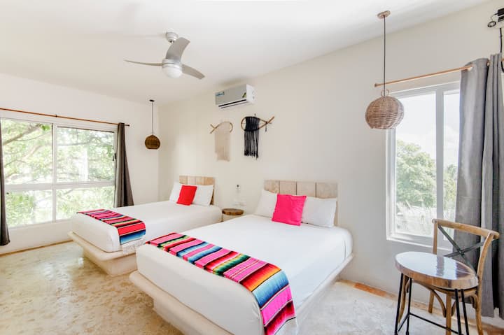 Twin Room On 5th C06a - Playa del Carmen