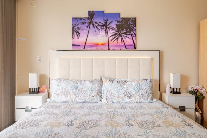 Lovely King Bed Studio Free Parking Pool Waikiki - Honolulu