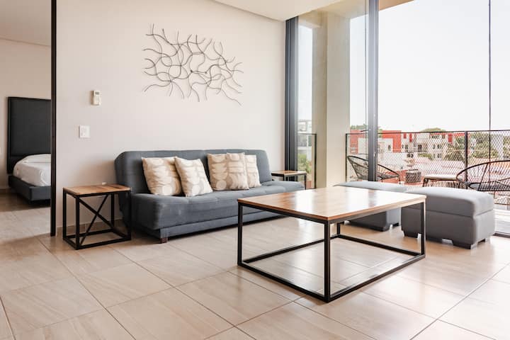 Skyline Playa | 200mb Wifi | Rooftop W Great Pool - Playa del Carmen