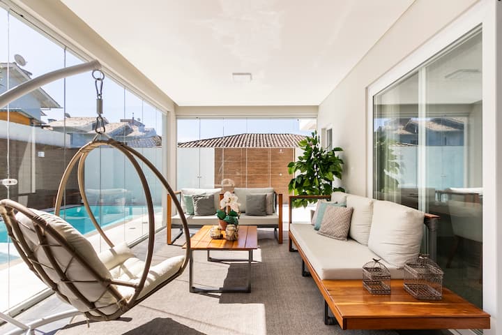 Wonderful House With Heated Pool In Garopaba - Garopaba