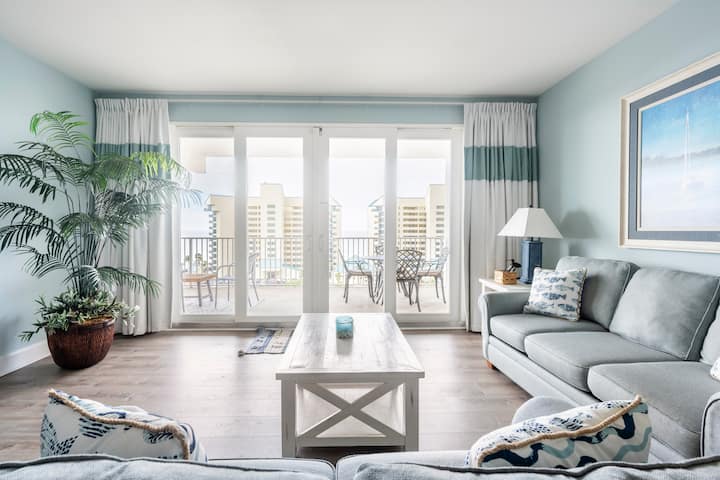 Updated Spacious Gulfview 3br3ba In Laketown Wharf - Panama City Beach, FL