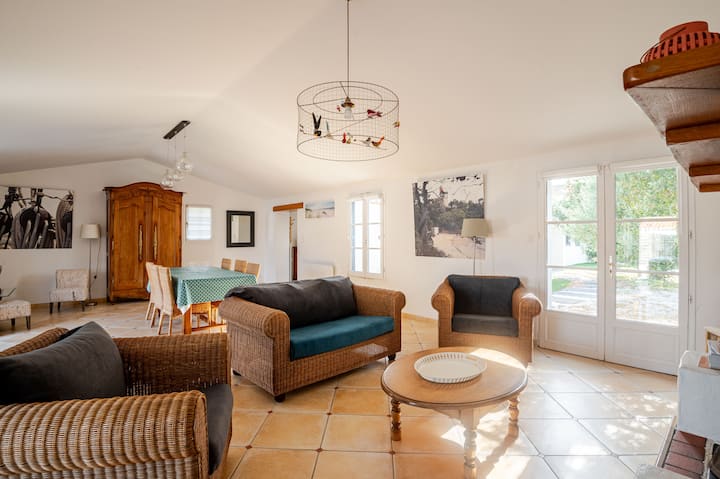 Villa Le Clos Du Vieil 2  à 6p. Spa - Wifi 4 Vélos - Noirmoutier-en-l'Île