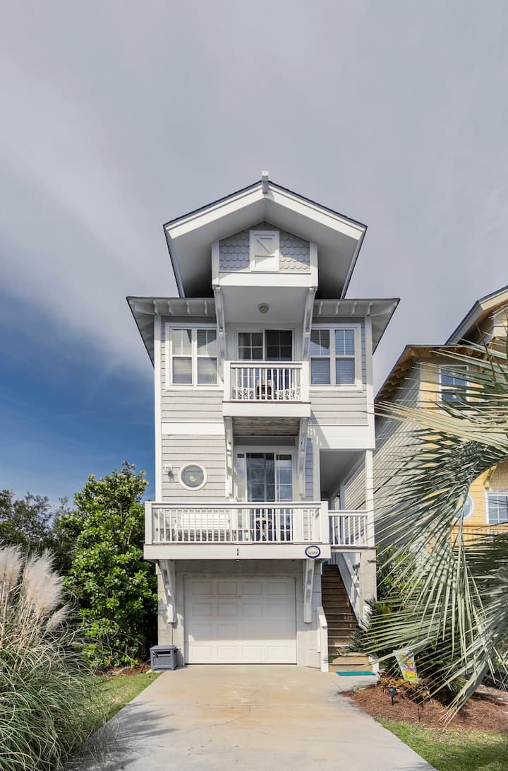 Waterview Paradise On Fripp With A Double Kayak! - Fripp Island, SC