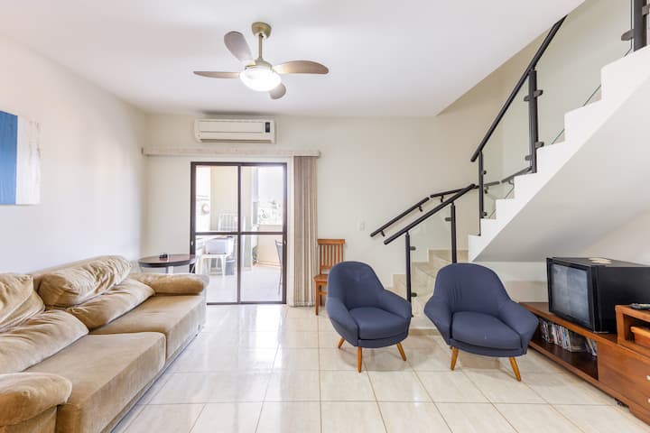 Cobertura Duplex Aconchegante Familiar P/12 Pessoa - Ubatuba