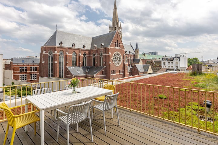 Bright, Sunny Flat With Spacious Terrace Near Mas - Antwerp
