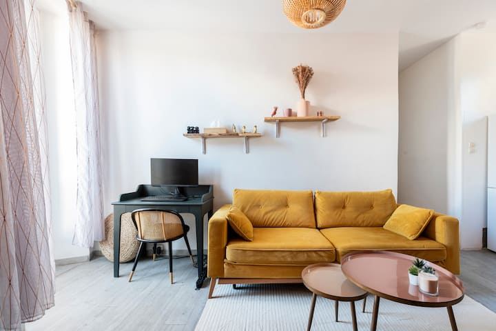 T2 Lumineux Endoume – Plage à 5 Min - Télétravail - Marseille