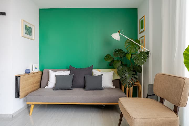 Sunny Apartment & Rooftop Patio - Ciudad de México