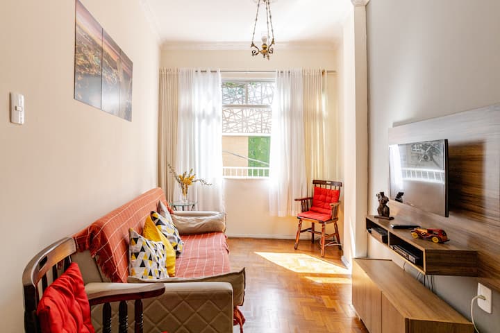 Apartamento Aconchegante Em Botafogo - Rio de Janeiro