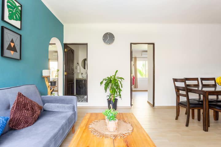 Cozy 3 Bedroom Apartment In Quiet Residential Area - Playa del Carmen