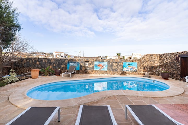 Villa Majo, Free Wifi, Private Pool - 푸에르테벤투라 섬