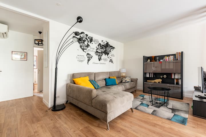 Superbe T3, 70m2, Centre Ville, Parking , Terrasse - Les Jardins d'Albertas