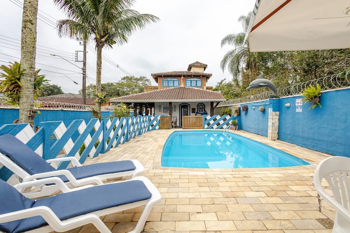 Casa Com Piscina à 150m Da Praia. Casa Grande - São Sebastião