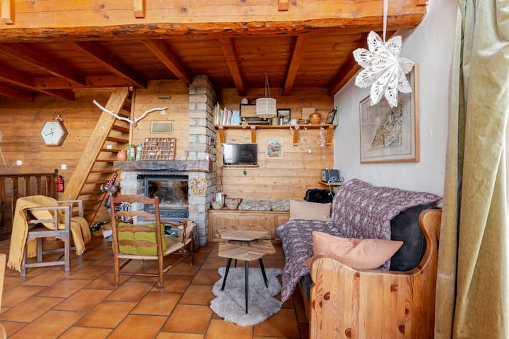 Authentique Chalet, Calme Et Chaleureux.arcs 1800 - Bourg-Saint-Maurice