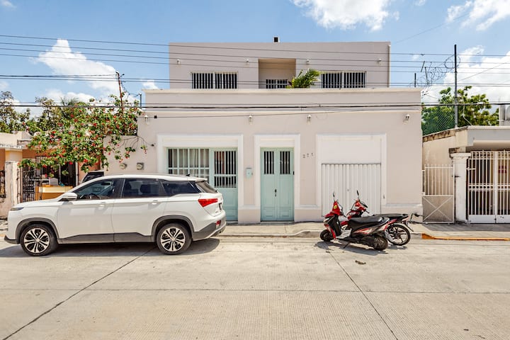 Estudio Con Baño A 200 M Del Mar - Cozumel