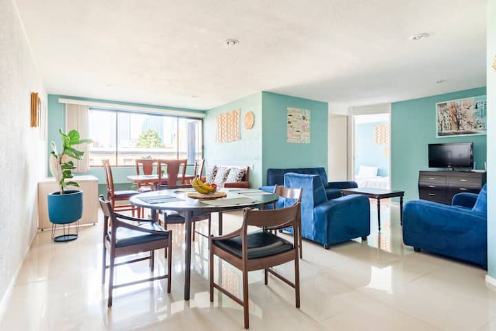 Spacious Apartment Located Very Close To The Wtc - Mexico City