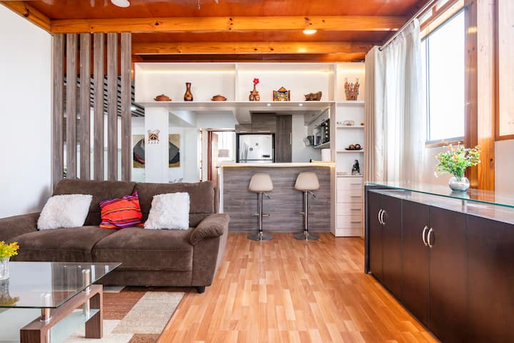 Gran Departamento Amoblado Y Moderno - Lima