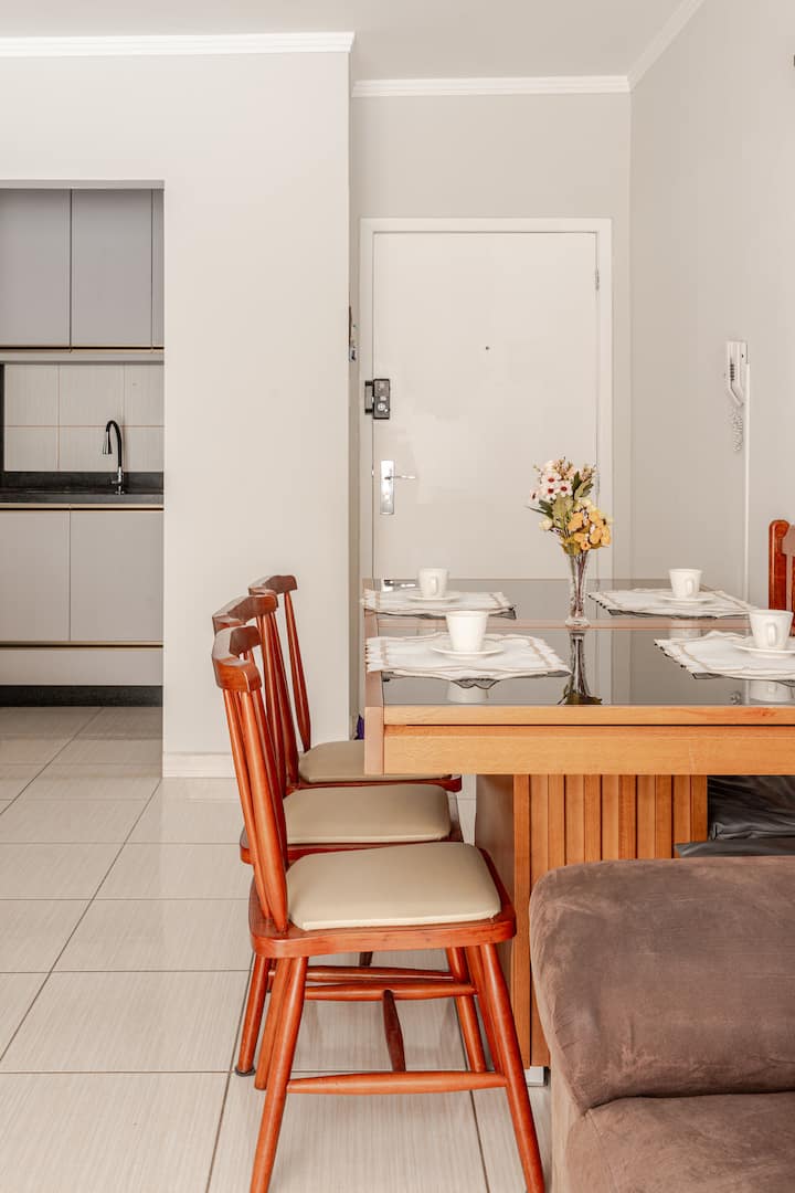 Excelente Apto Quadra Mar Bal Camboriu Completo - Balneário Camboriú