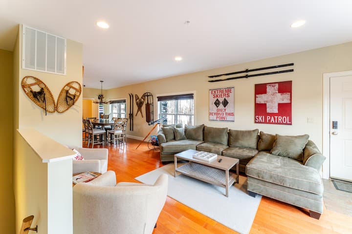 Apres Ski Luxury Ski-in/out Hunter Mountain Slopeside Steps To Ski School Lodge! - Phoenicia, NY