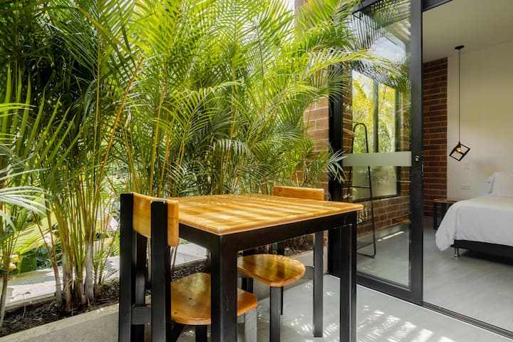 Nature Loft, 200 Mb Wifi In Poblado ♥ Balcony View - Medellín
