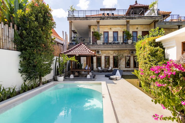 Tropical Meet Boho : 3 Bedroom Villa Canggu Reopen - Canggu