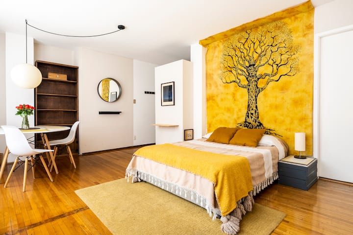 20% Off / Golden Loft - Prime Location / Fast Wifi - Mexico State