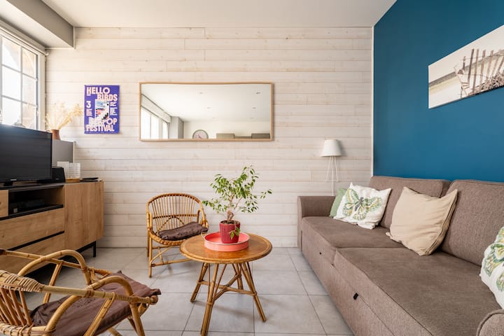 T3 Proche Gare/plage/intramuros (Draps En Option) - Grande Plage du Sillon
