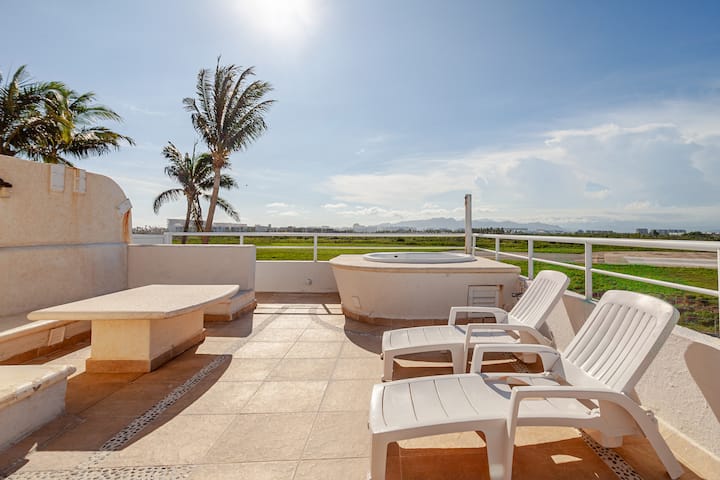 Hermoso Depa-terraza Privada-playa A 5min-diamante - Acapulco