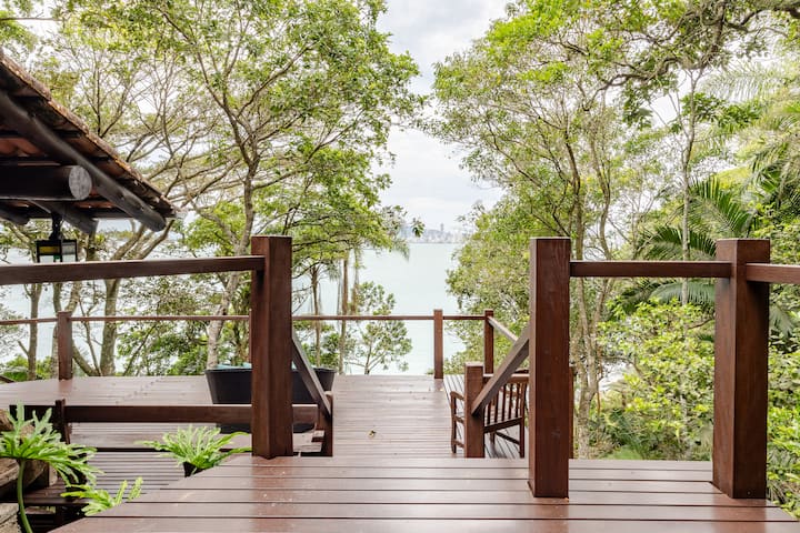 Cabana Engenho - Frente Mar; Vista Deslumbrante - Itapema