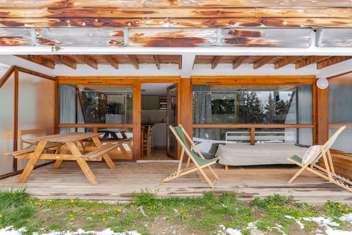 Joli Appartement Plein Sud Avec Terrasse - 尚魯斯