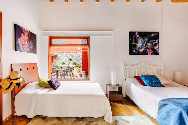 Suite Boutique Para 3 Cerca Del Centro Histórico - Puebla