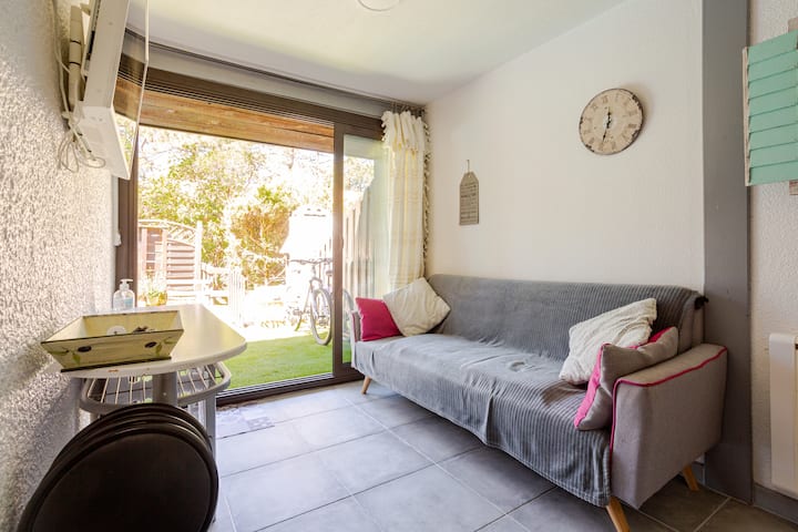 Pavillon Cosy Dans La Pinède - 2 Ch - 4 Personnes - Plage Le Porge Océan