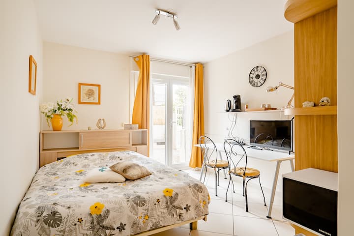 Gde Chambre Total. Indép. Avec Sde, Wc, Coin Repas - 蒙彼利埃