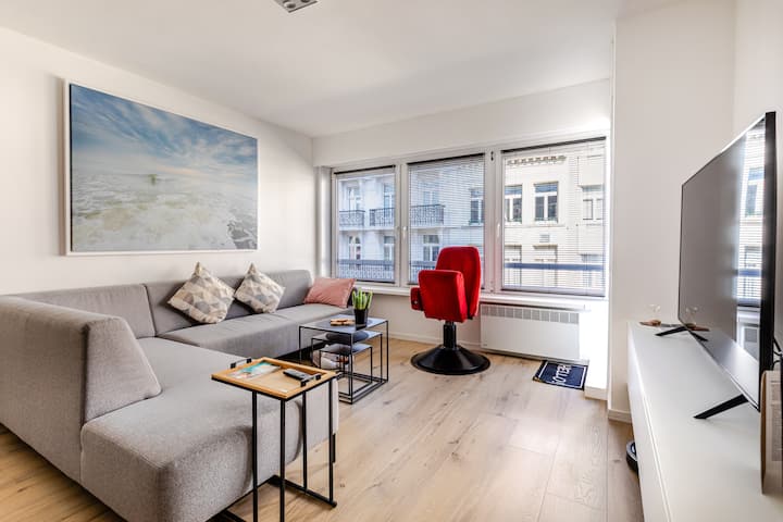 Gezellig App In Oostende Op 40m Van Zeedijk - Ostend