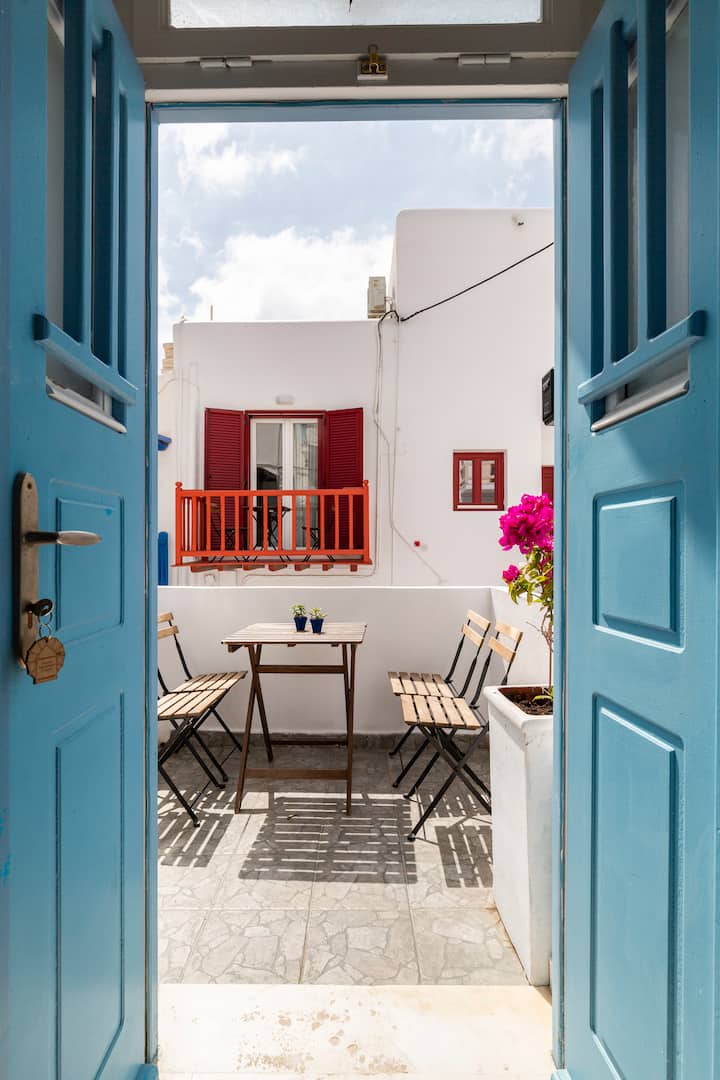 Elenita’s Studio With Balcony In Mykonos Town - Mykonos